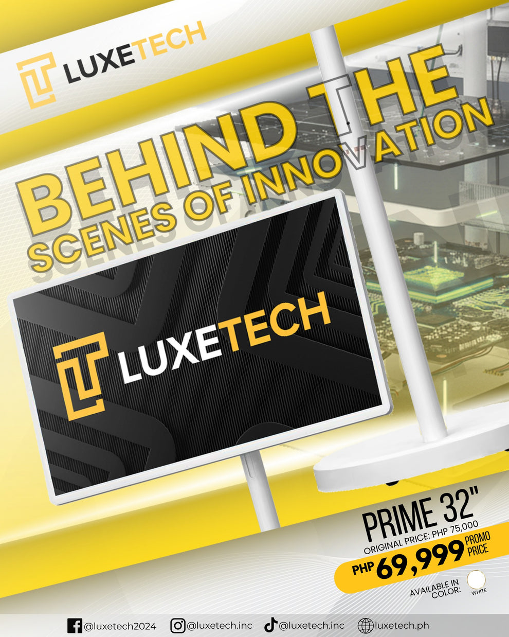 Luxetech Prime 32"