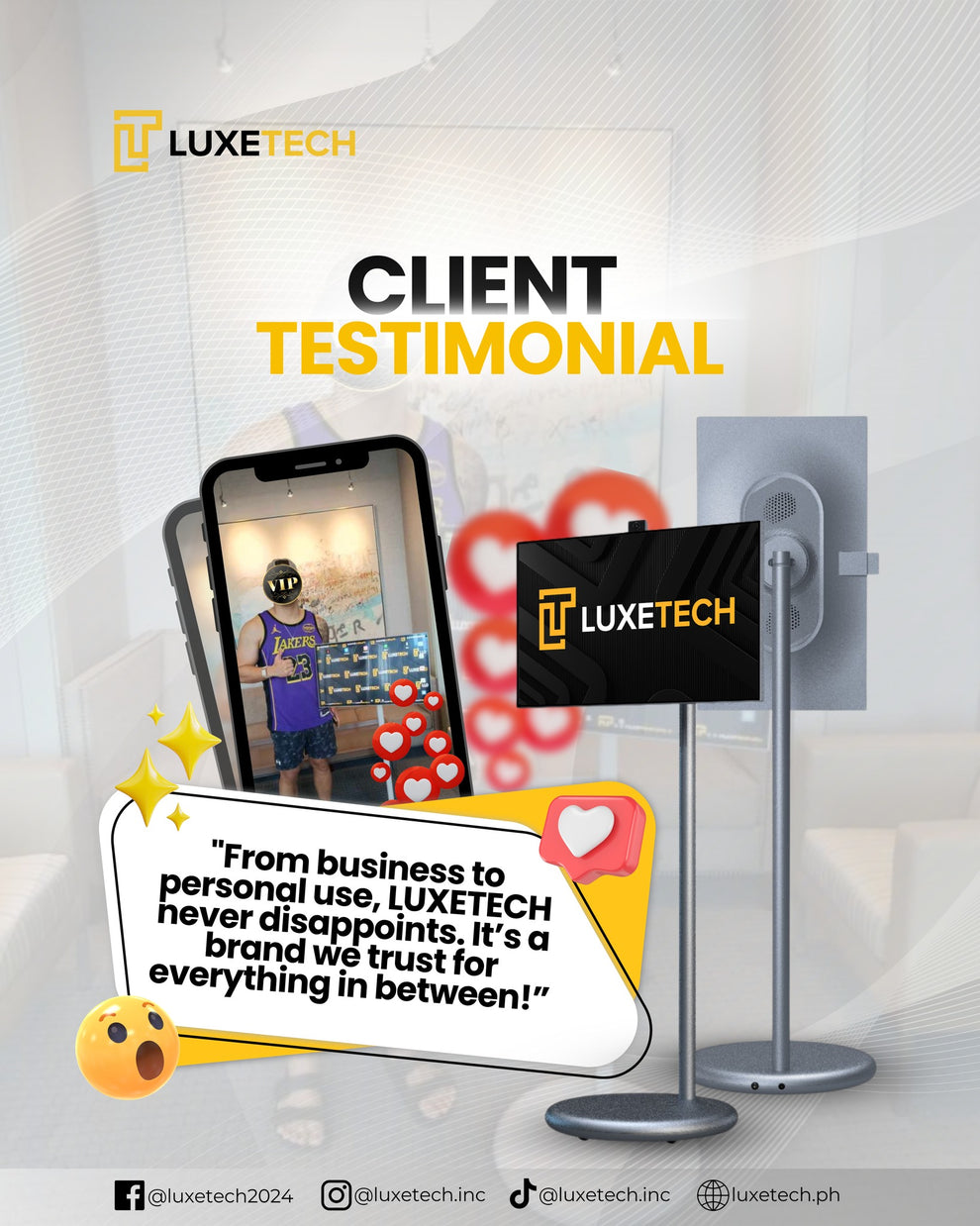 Luxetech ELITE 27"