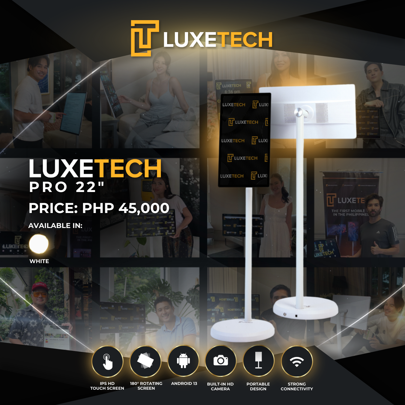 Luxetech PRO 22"