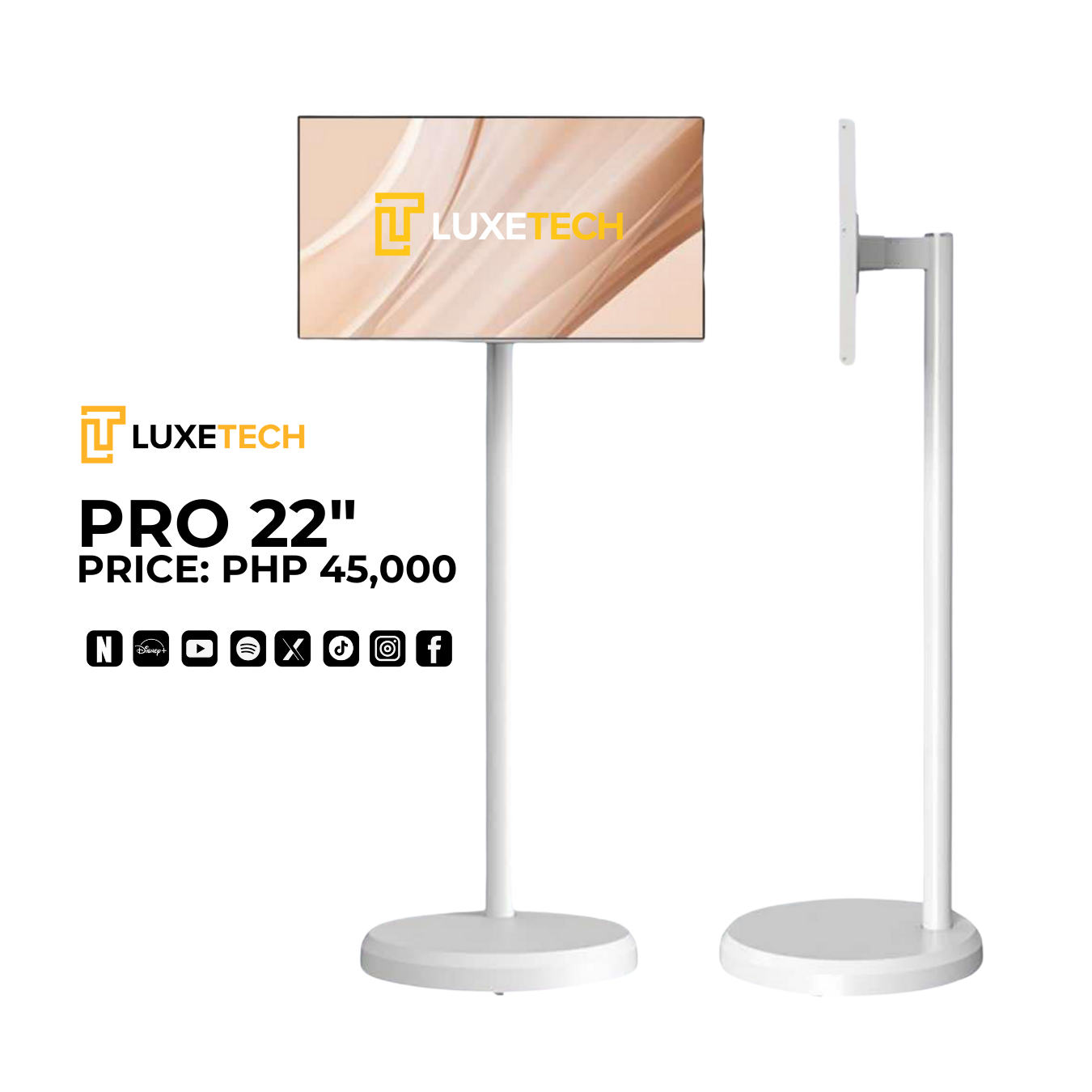 Luxetech PRO 22"